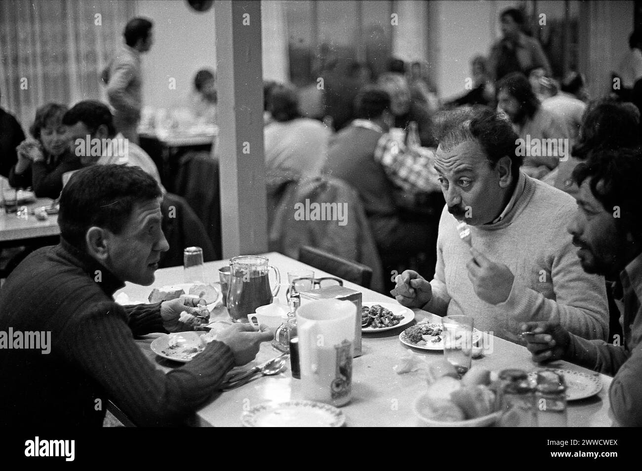 Argentine actors Héctor Pellegrini and Osvaldo Terranova during La ...