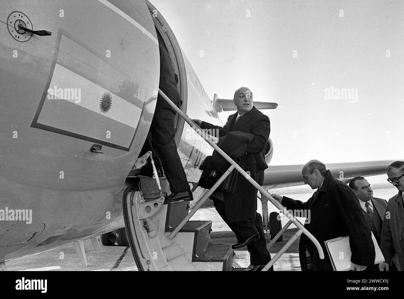 Argentine politician, writer and policeman José López Rega, Paraná ...