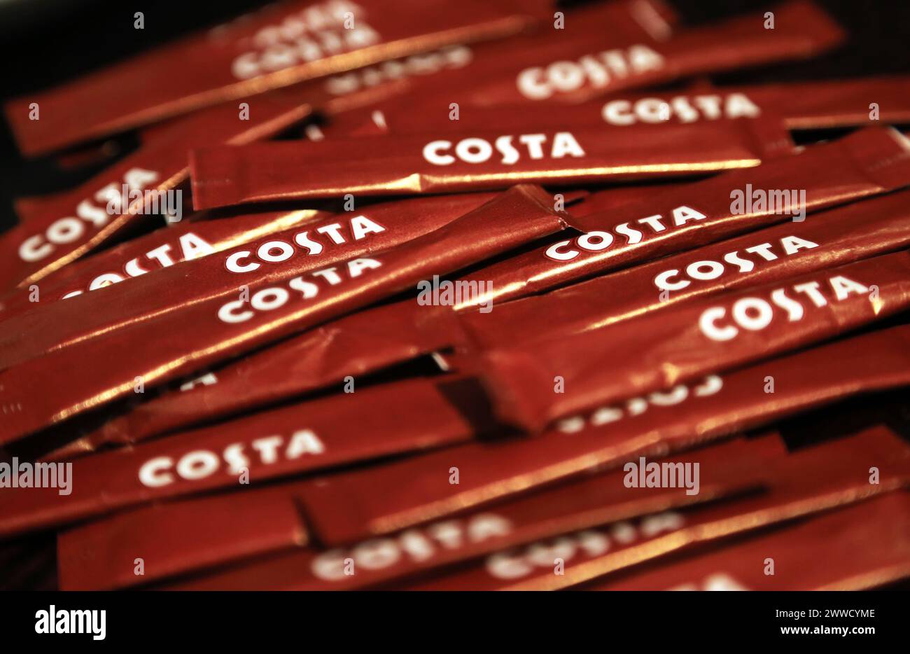 22/10/13 Costa in Ashbourne, Derbyshire, today. The owner of Costa ...