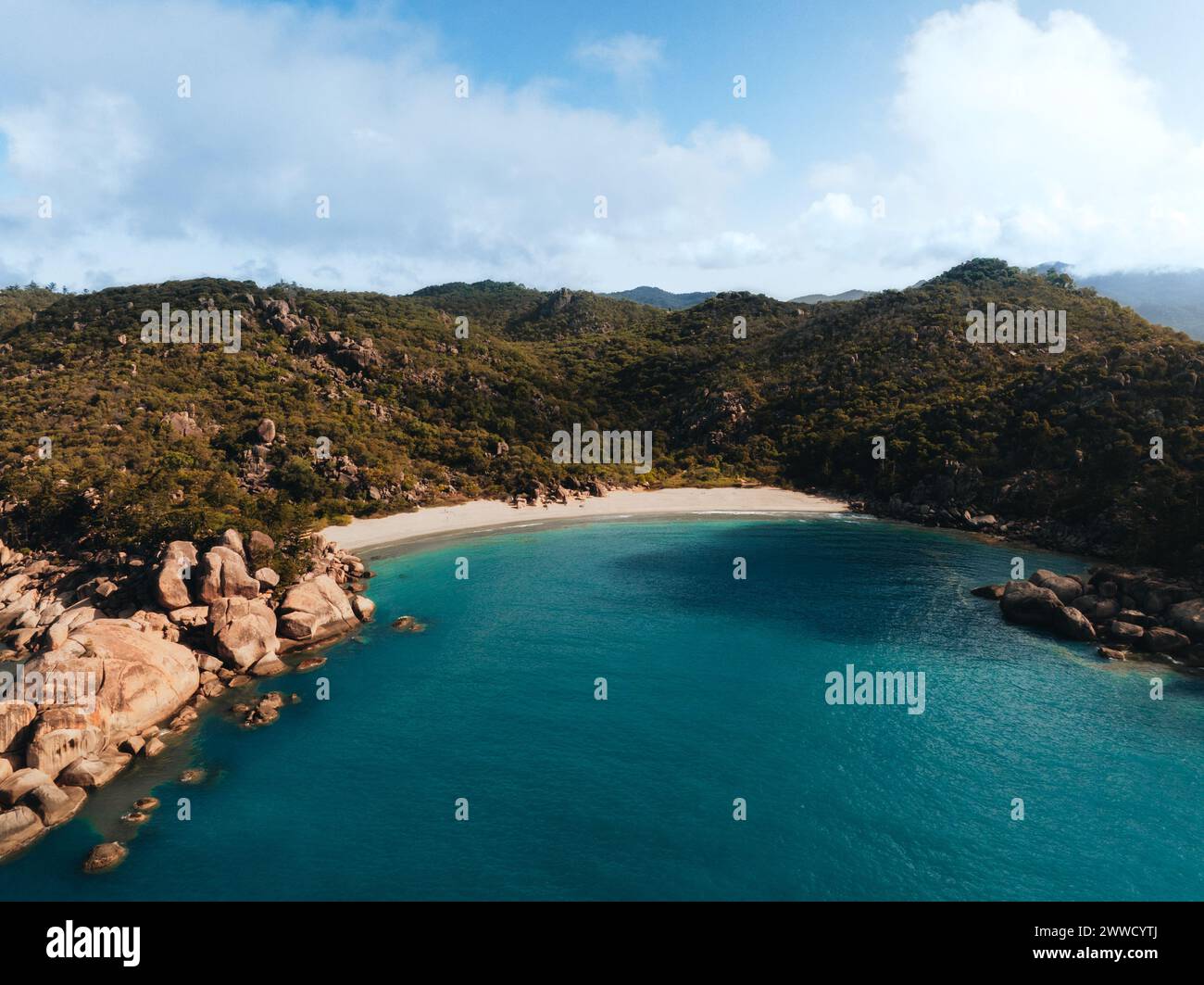 Radical Bay Beach at Arcadia at Magnetic Island near Townsville in ...