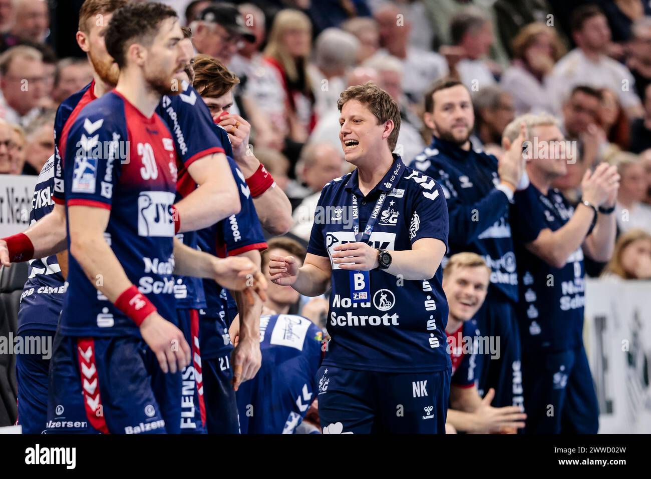 Kiel, Germany. 23rd Mar, 2024. Handball: Bundesliga, THW Kiel - SG ...