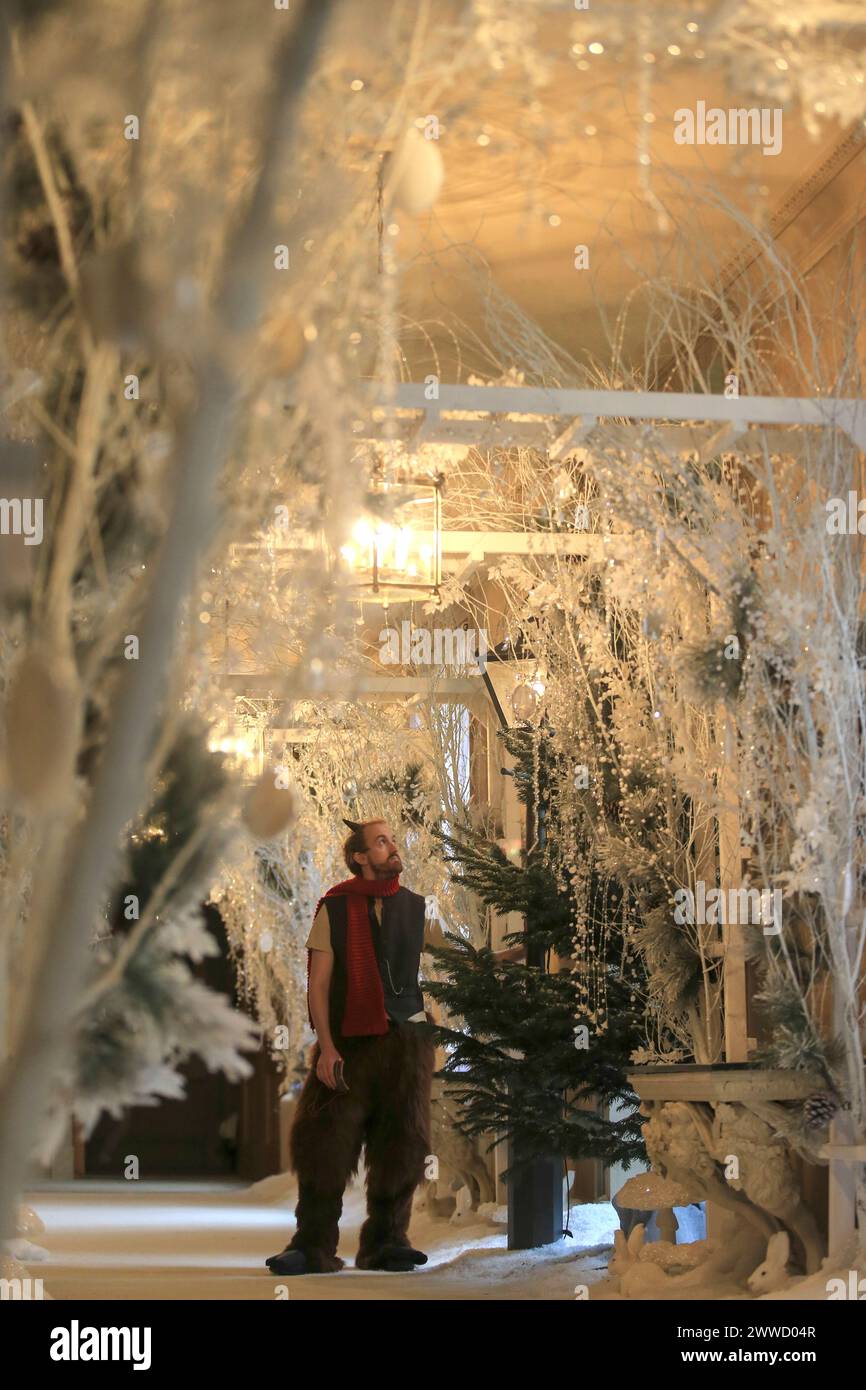 07/11/13 Mr Tumnus in the forest from the classic tale of 'The Lion ...