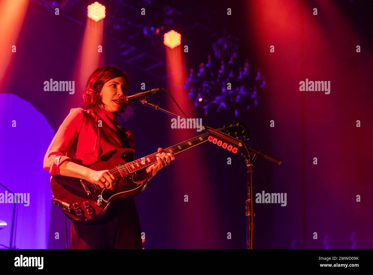 Madison, USA. 22nd Mar, 2024. Carrie Brownstein of Sleater-Kinney at ...