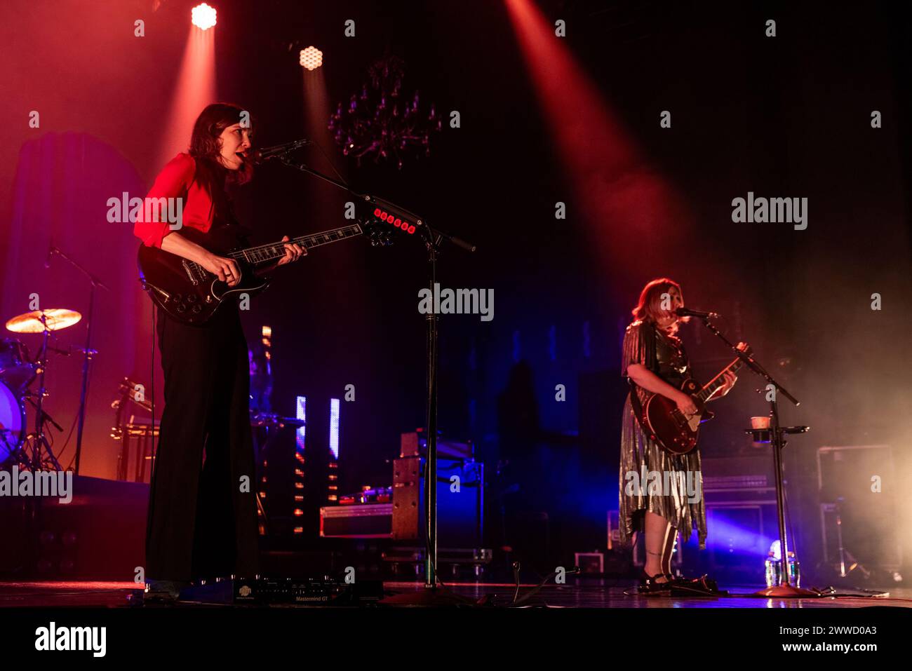 Madison, USA. 22nd Mar, 2024. Carrie Brownstein and Corin Tucker of ...