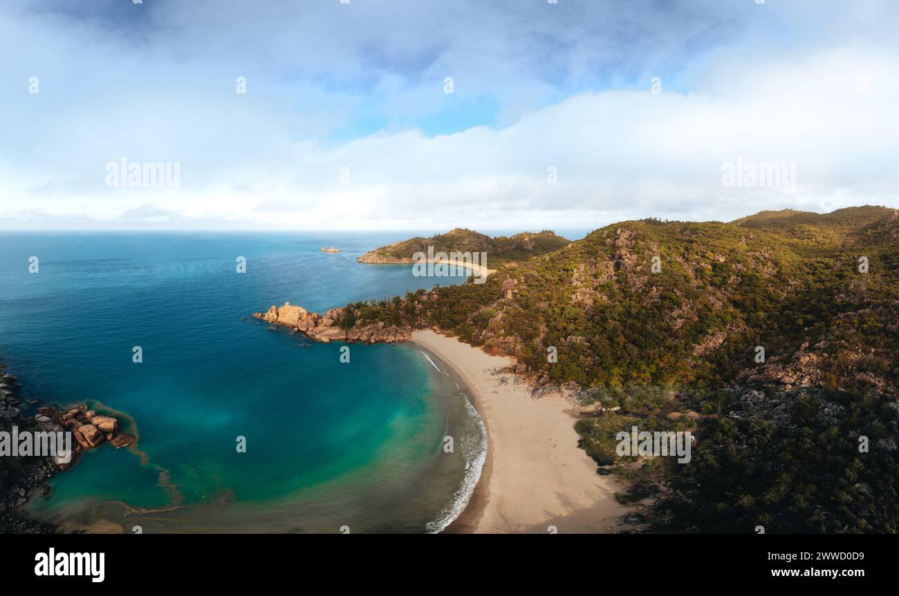 Radical Bay Beach at Arcadia at Magnetic Island near Townsville in ...
