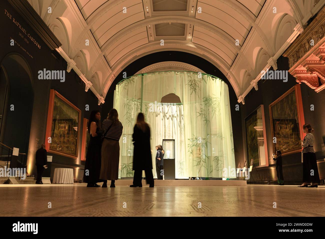 22/03/24 Charlene Li, founder of Charlene Classic exhibits her ...