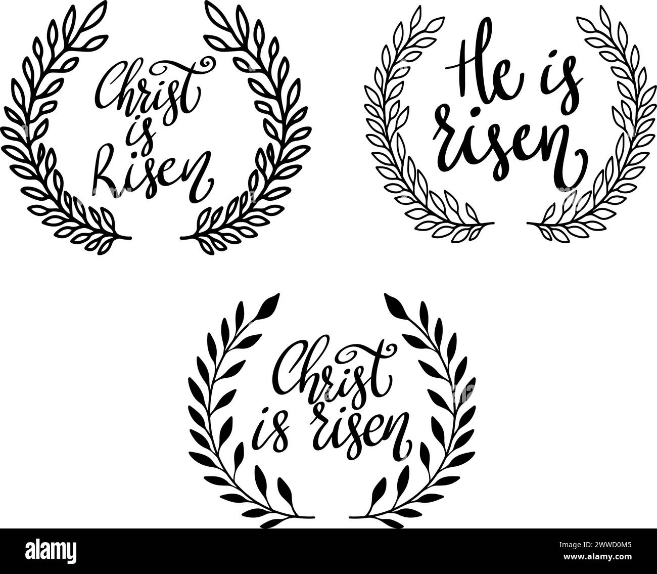 Risen text isolated on hi-res stock photography and images - Alamy