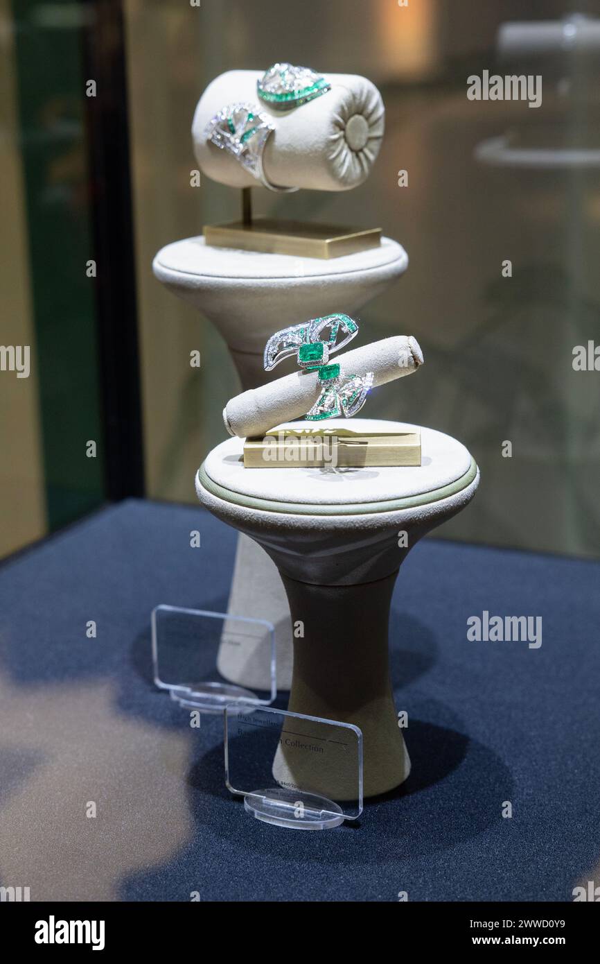 22/03/24 Charlene Li, founder of Charlene Classic exhibits her ...