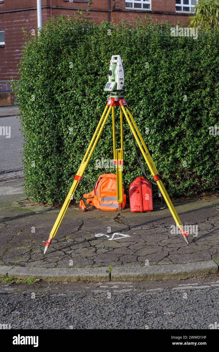 Leica viva ts15 ts15 theodolite theodolites hi-res stock photography ...