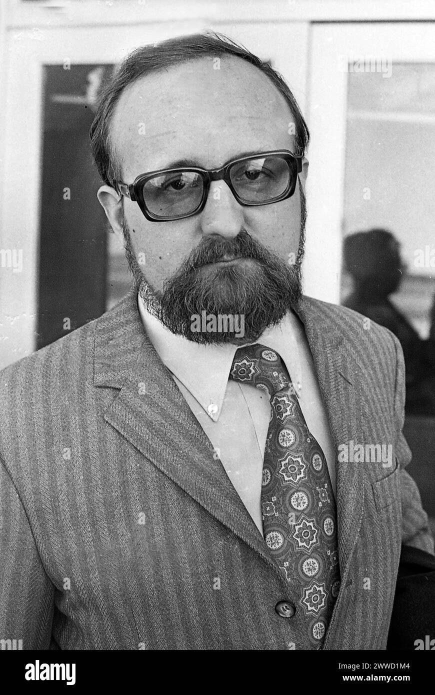 Polish composer Krzysztof Penderecki arrives at Ezeiza Airport, Buenos ...