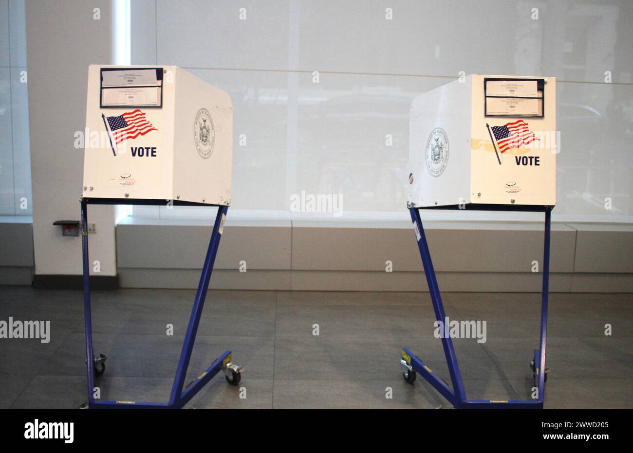 March 23, 2024, New York City, New York: (NEW) Early Voting for April 2 ...