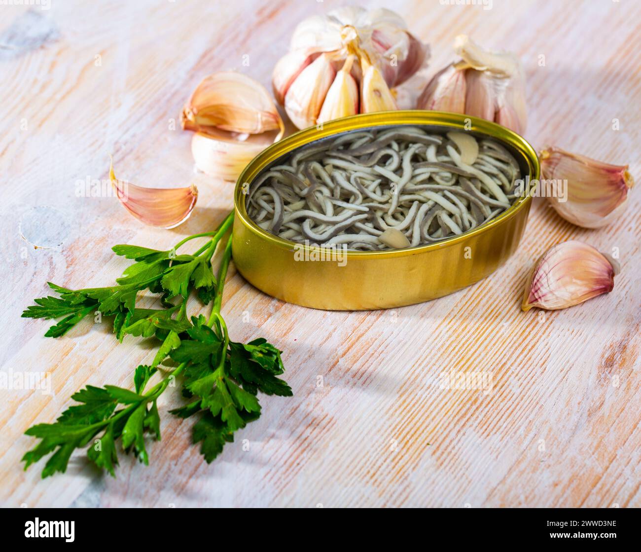 Elvers can hi-res stock photography and images - Alamy