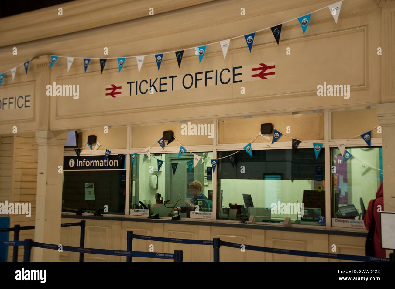 Ticket Office, Marylebone Station, City of Westminster, London, UK ...