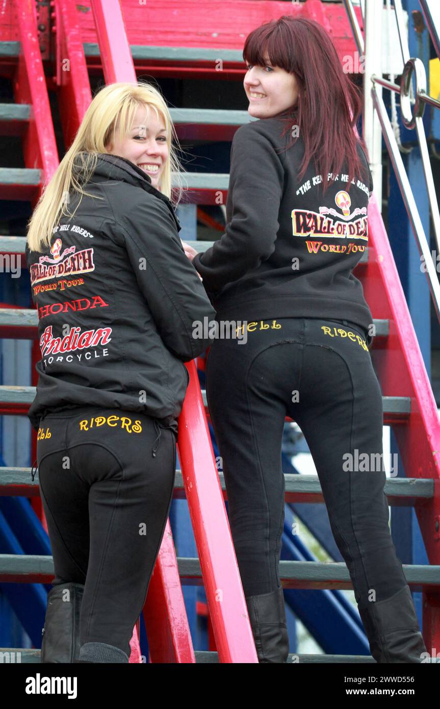 29/04/2012. ..Kerri Cameron (left) and Jaimi Tyrrell, pose for ...