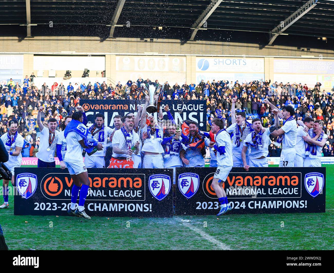Chesterfield fc champions hi-res stock photography and images - Alamy