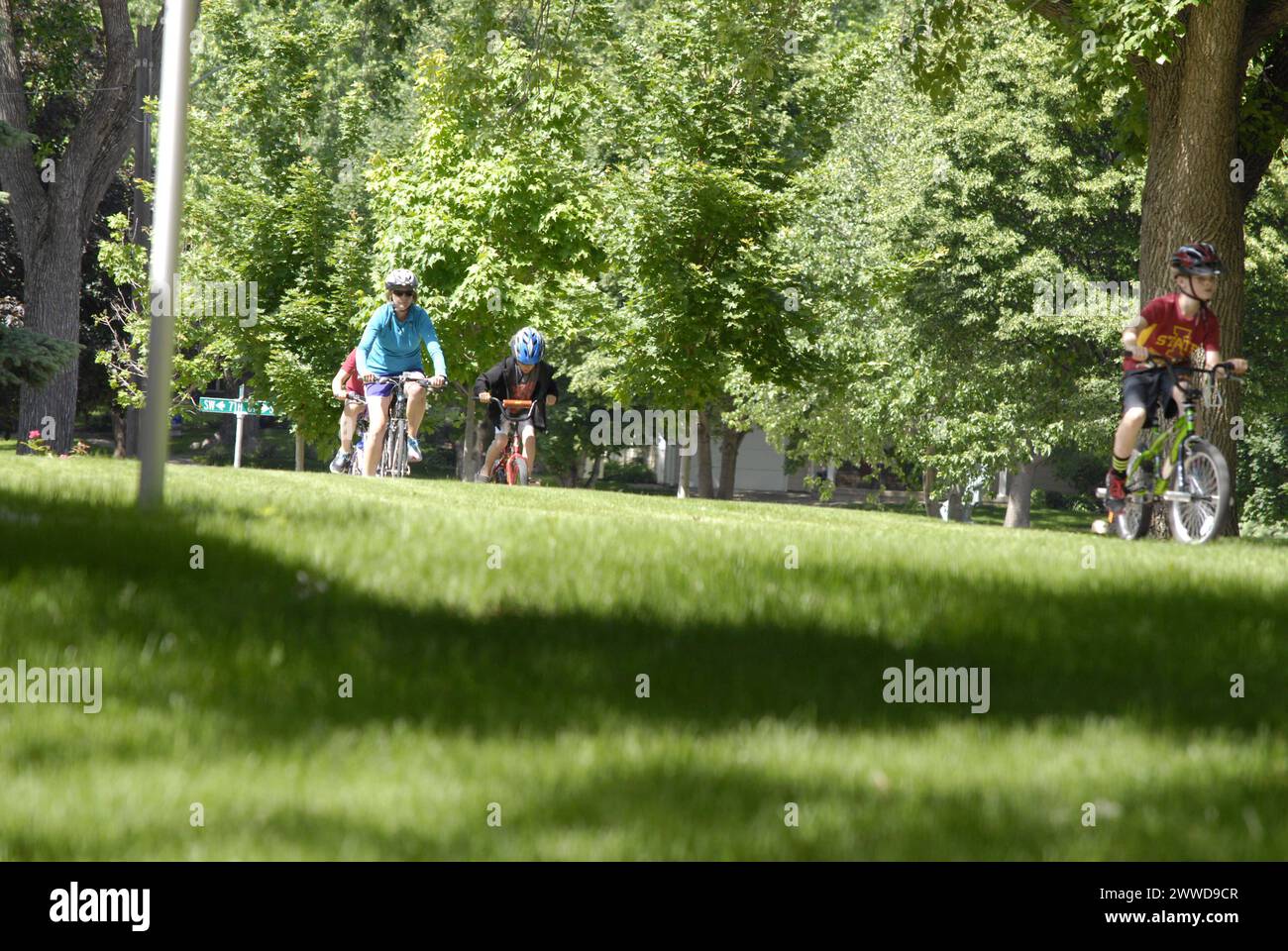 Lemarsr /Iowa /USA/ 14.june 2014 Life in small town rulaer america La ...
