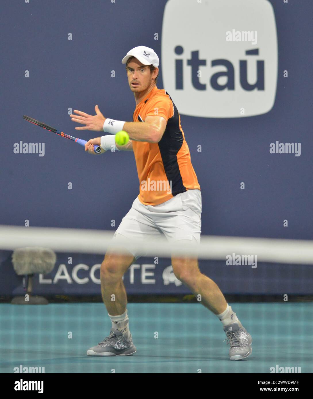 Miami Gardens, USA. 22nd Mar, 2024. MIAMI GARDENS, FLORIDA - MARCH 22: Andy Murray (United ...