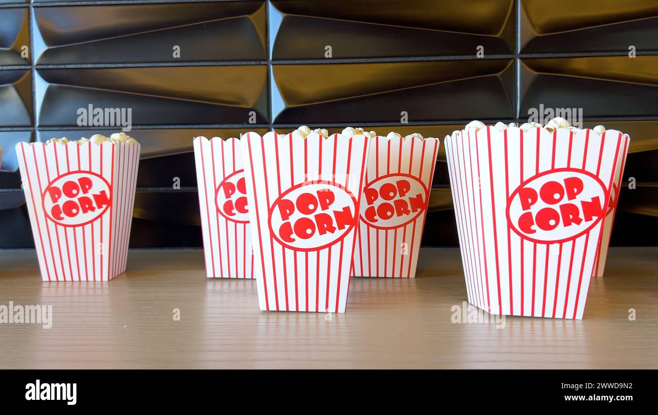 Movie night boxes hi-res stock photography and images - Alamy