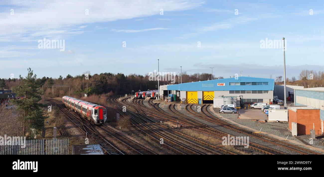 Chester train maintenance depot hi-res stock photography and images - Alamy