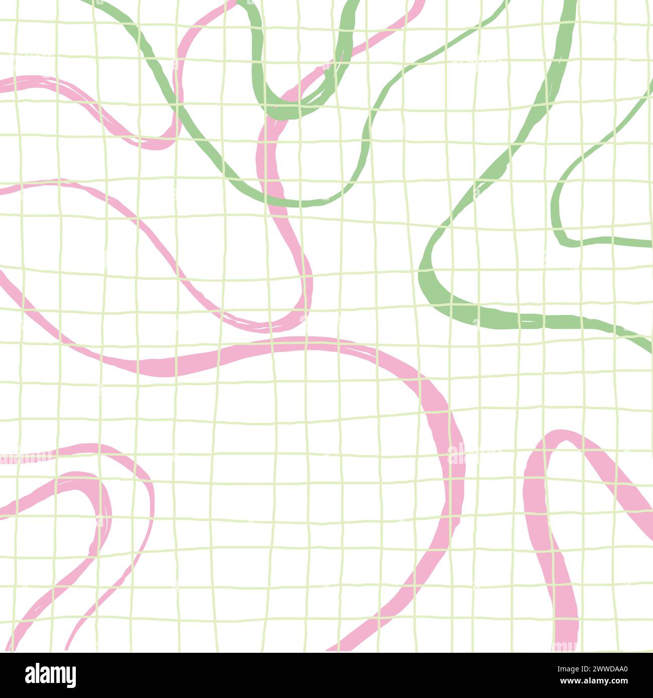 Random squiggly squiggle lines Stock Vector Images - Alamy