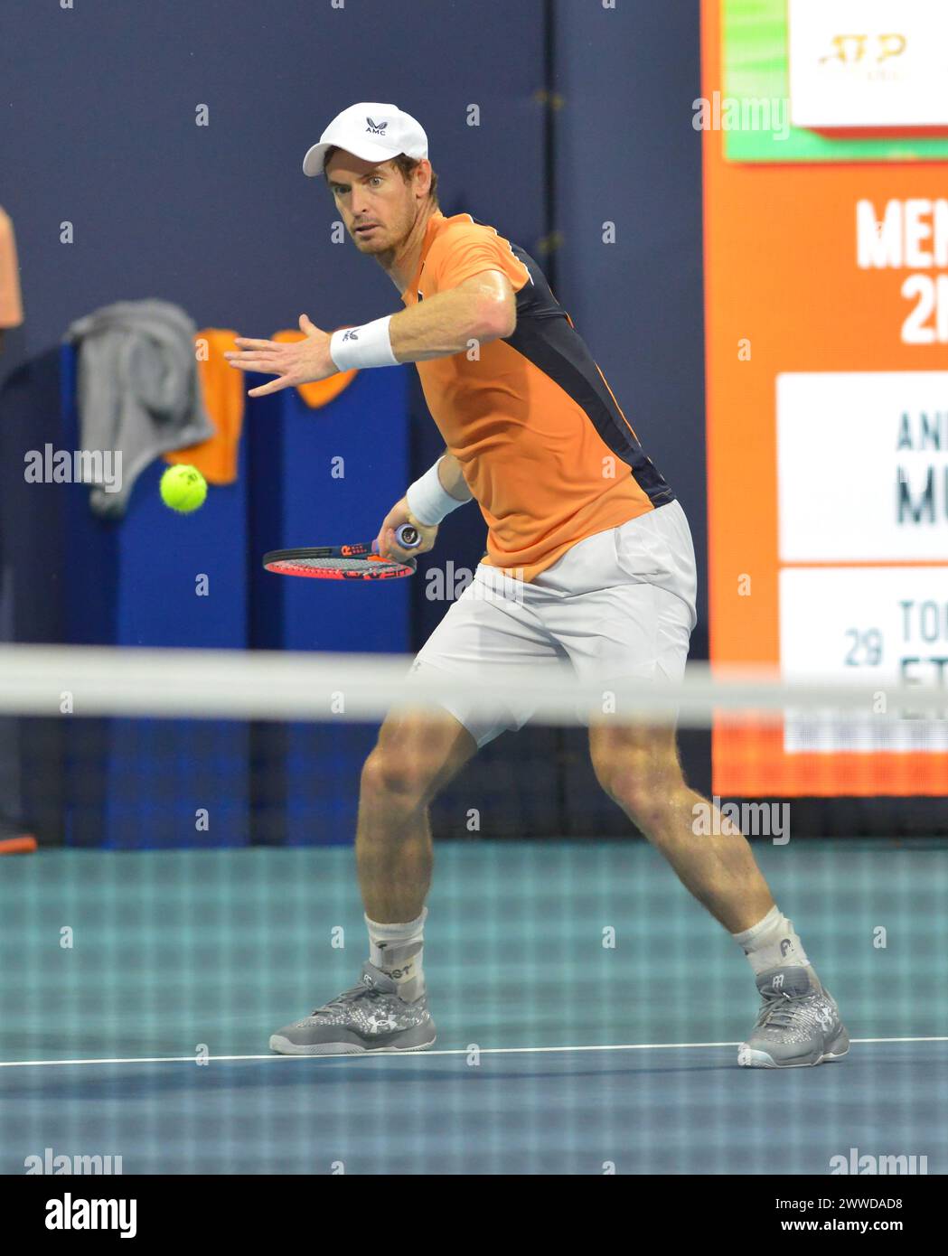 Miami Gardens, USA. 22nd Mar, 2024. MIAMI GARDENS, FLORIDA - MARCH 22: Andy Murray (United ...
