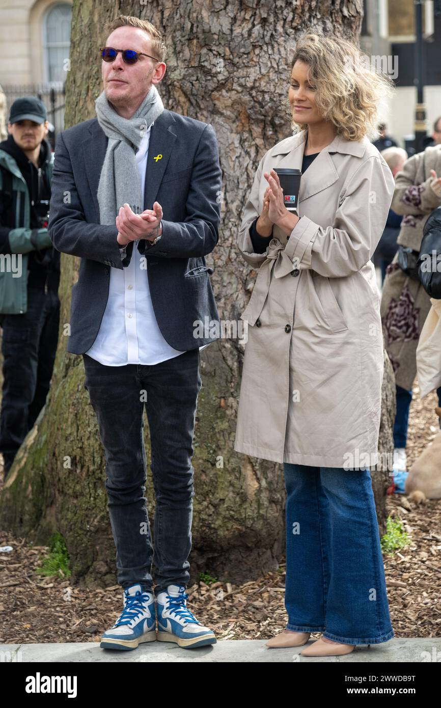 23 March 2024. London, United Kingdom. Remain party leader and actor ...