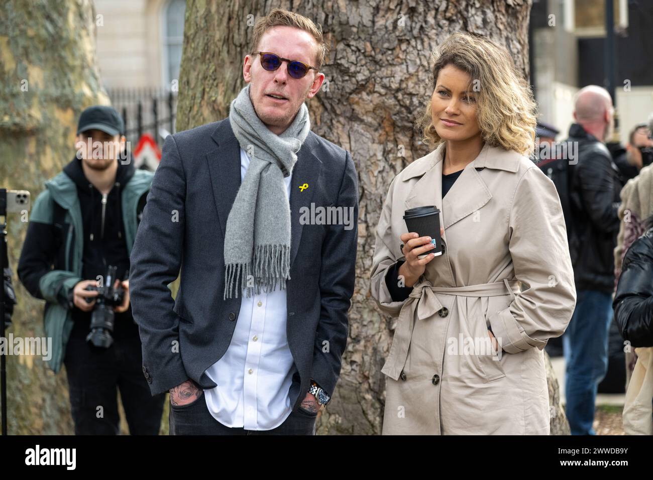 23 March 2024. London, United Kingdom. Remain party leader and actor ...