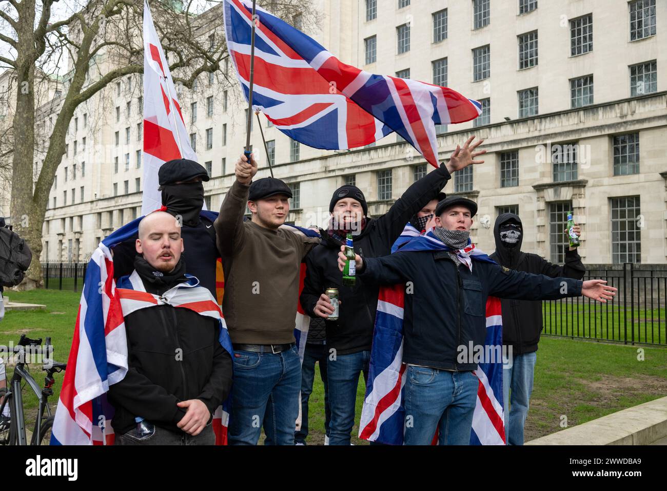 23 March 2024. London, United Kingdom. Protesters attend the Rally For ...