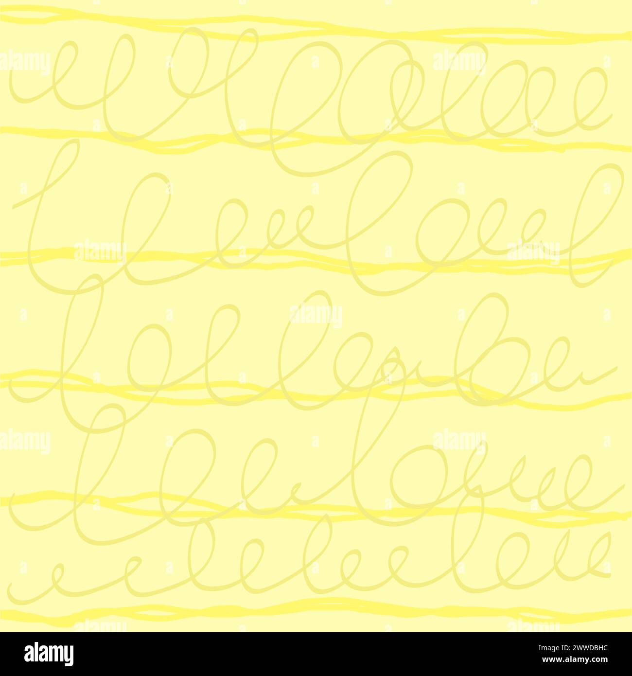 Decorative square pattern with hand drawn stripe shapes. Hand painted ...