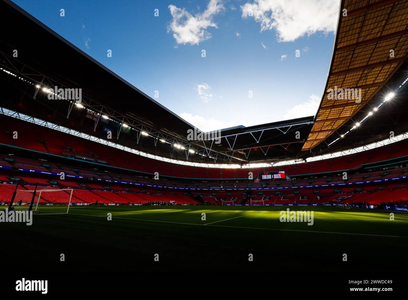 International football stadium inside hi-res stock photography and ...