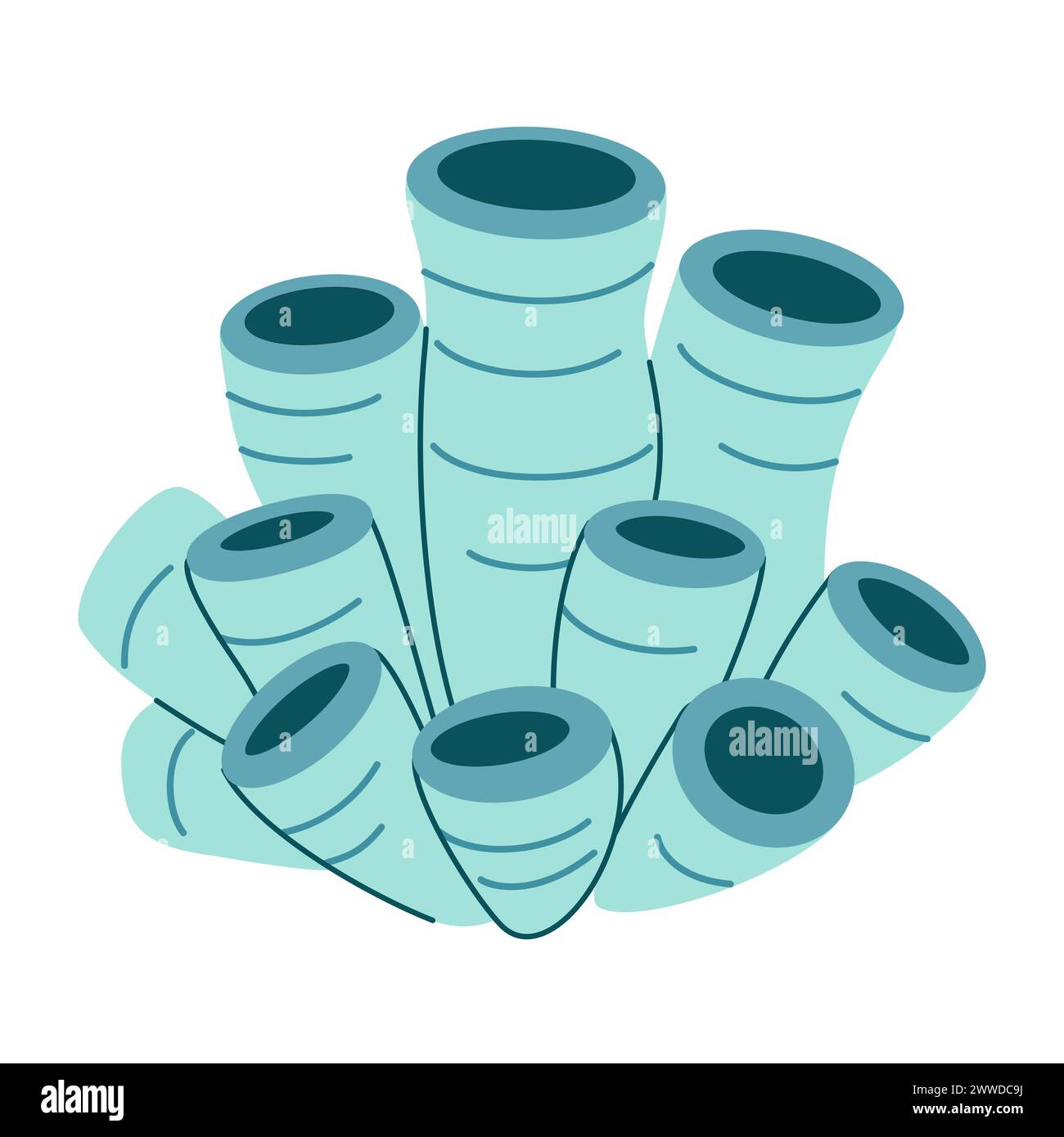 Porifera tropical Stock Vector Images - Alamy