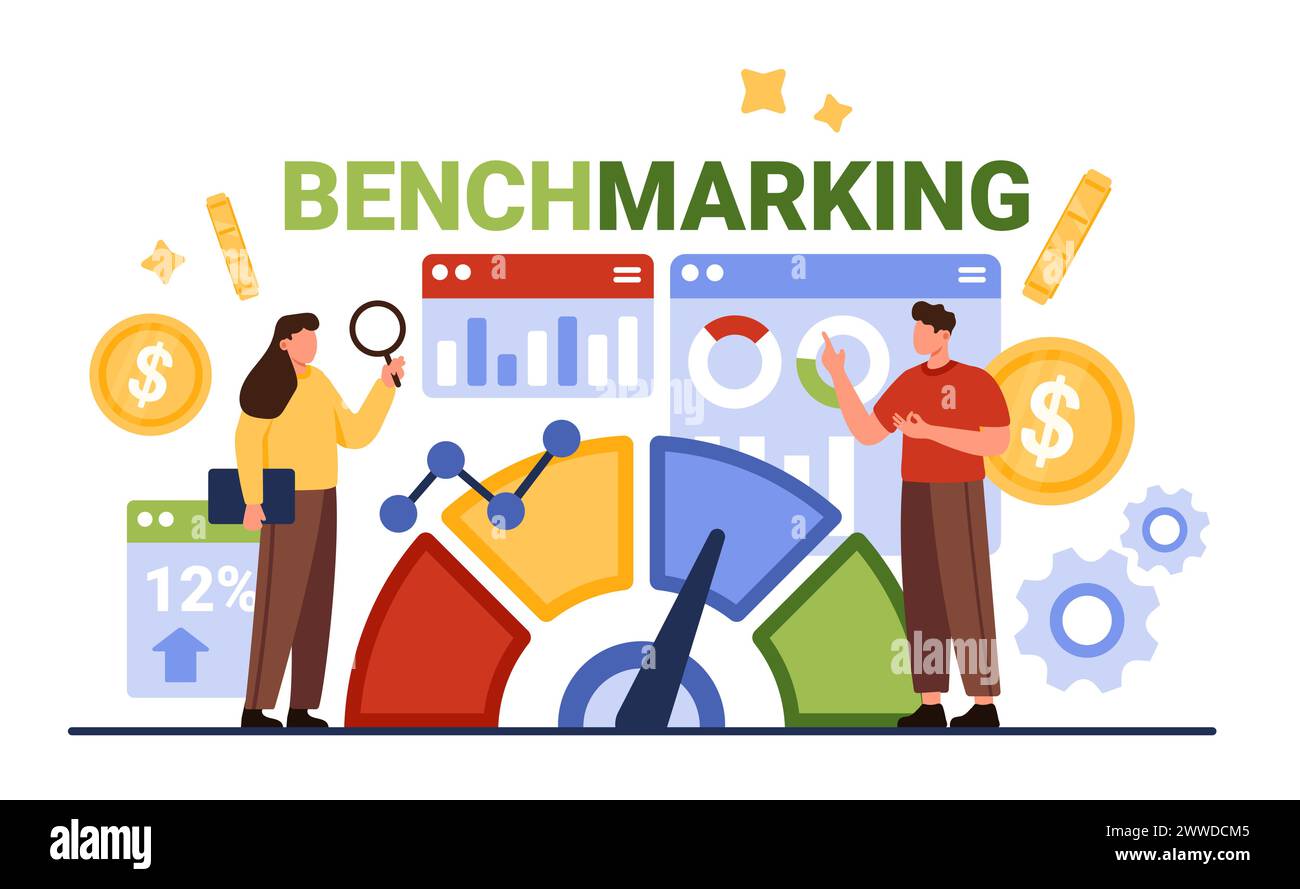 Benchmarking Analysis Tiny People Compare Business Indicators Of