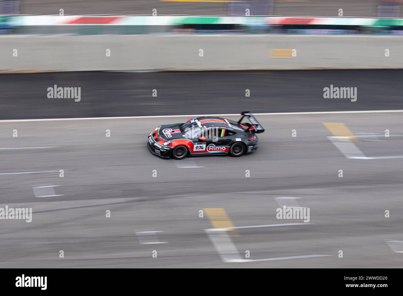 Mugello circuit, Italy 23/03/2024 - 12h Mugello, 24H Series. Race part ...