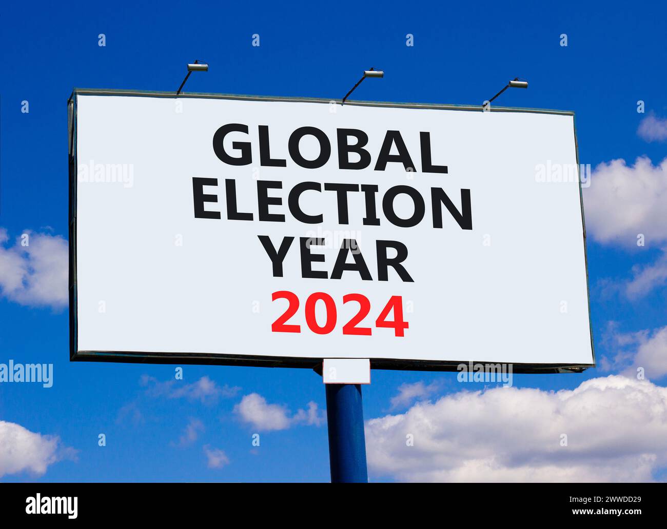Global election year 2024 symbol. Concept words Global election year ...