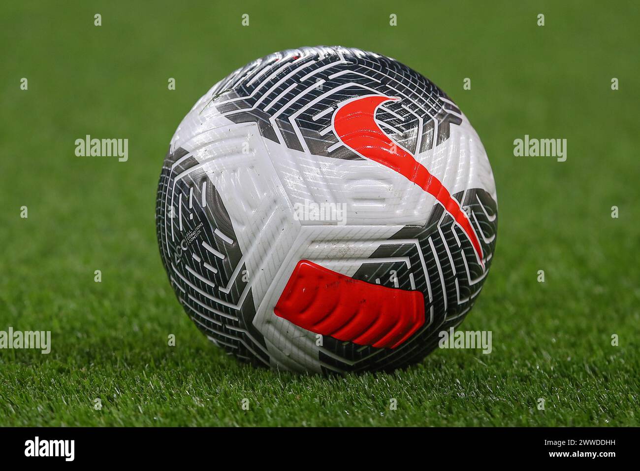 The match ball during the International Friendly match England vs ...