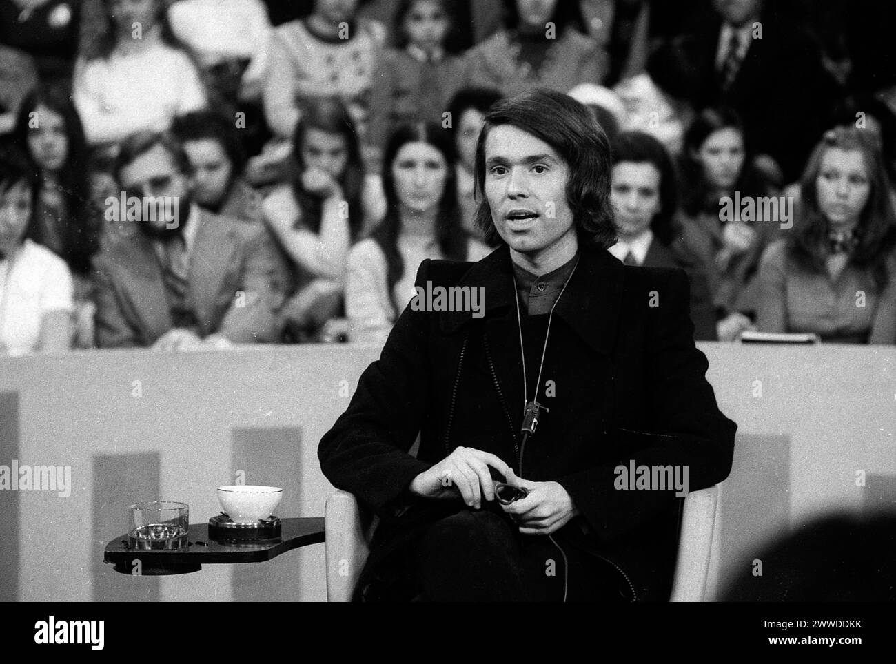 Spanish popular singer Raphael (born in 1943 as Miguel Rafael Martos ...