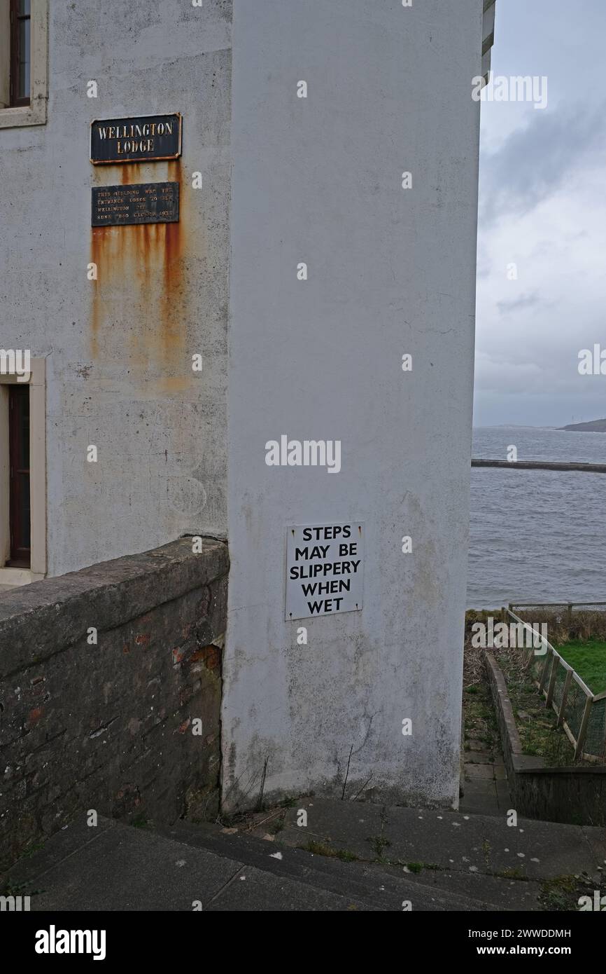 slippery when wet Stock Photo - Alamy