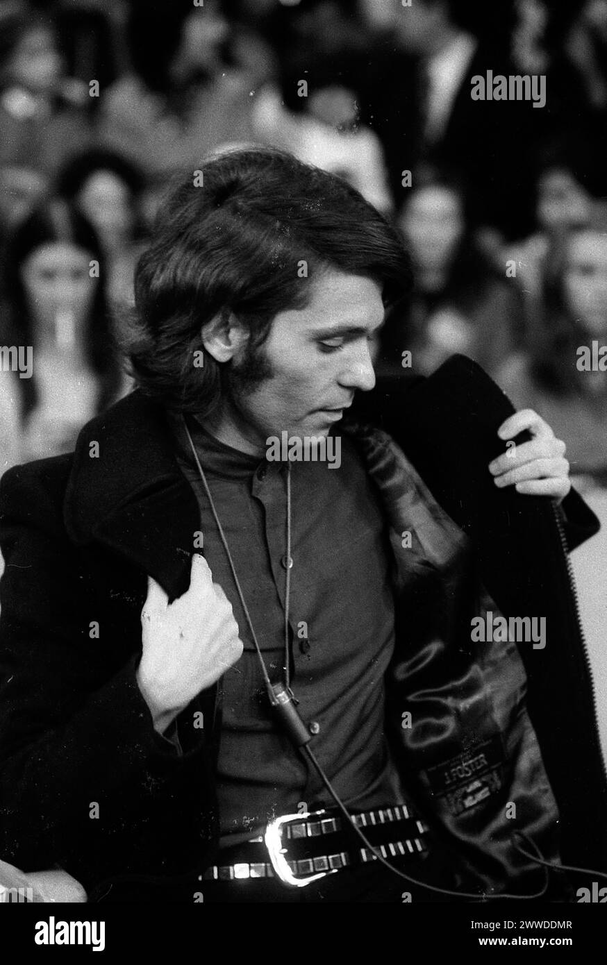 Spanish popular singer Raphael (born in 1943 as Miguel Rafael Martos ...