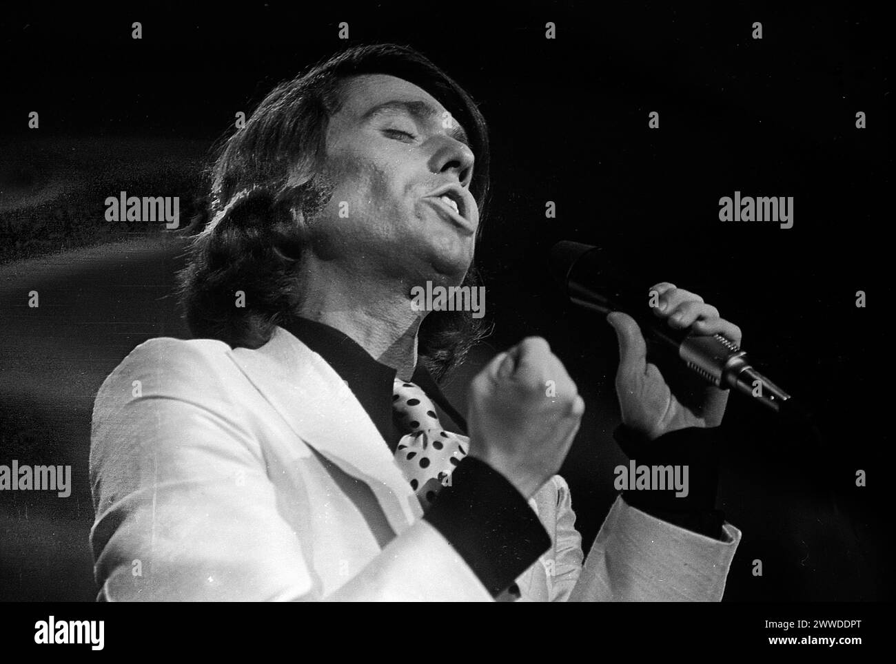 Spanish popular singer Raphael (born in 1943 as Miguel Rafael Martos ...