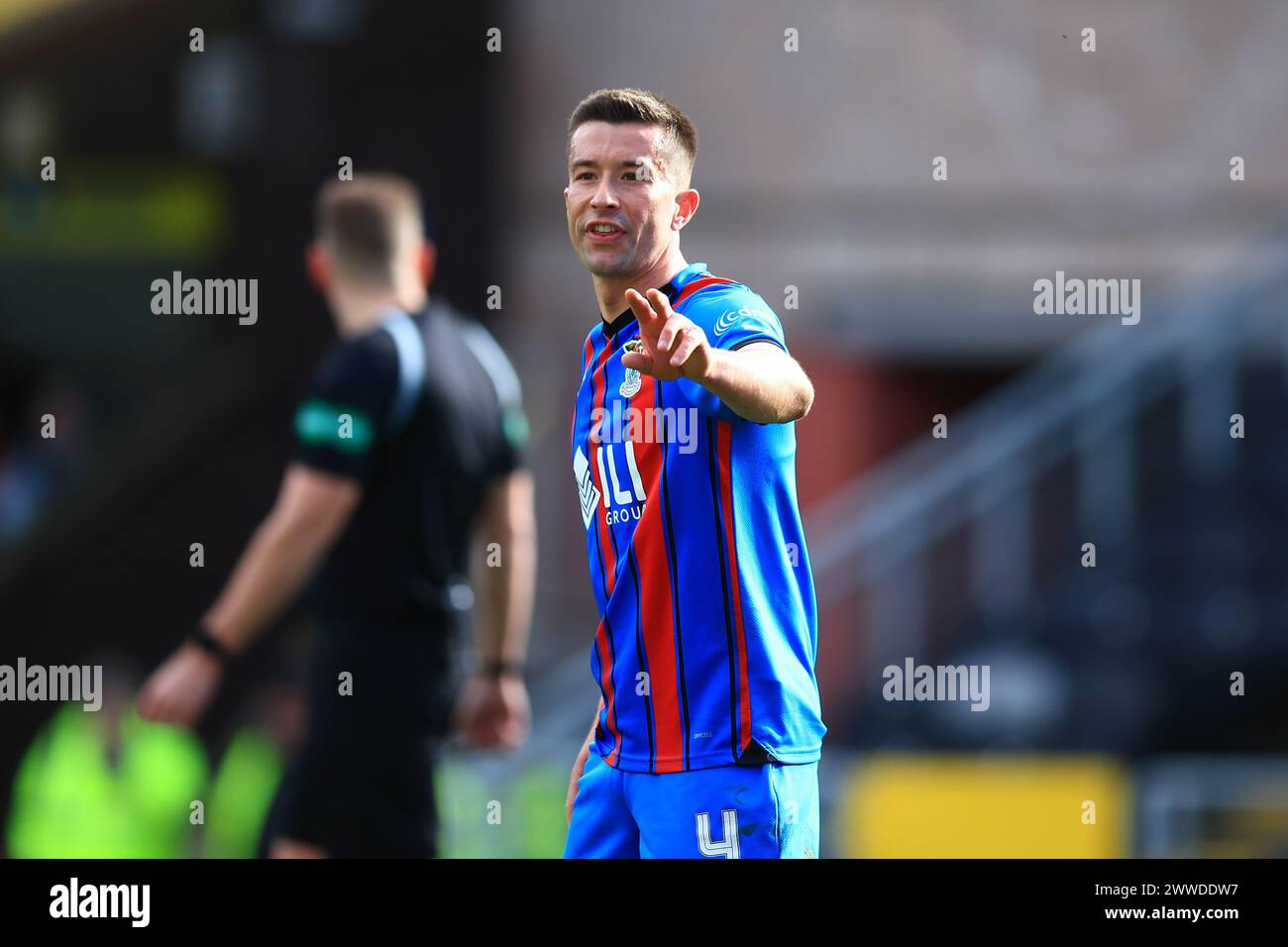 23rd March 2024; Tannadice Park, Dundee, Scotland: Scottish ...