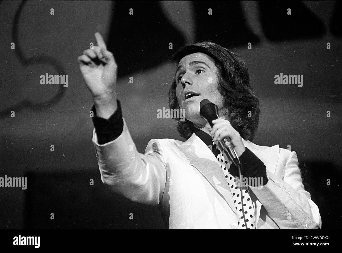 Spanish popular singer Raphael (born in 1943 as Miguel Rafael Martos ...