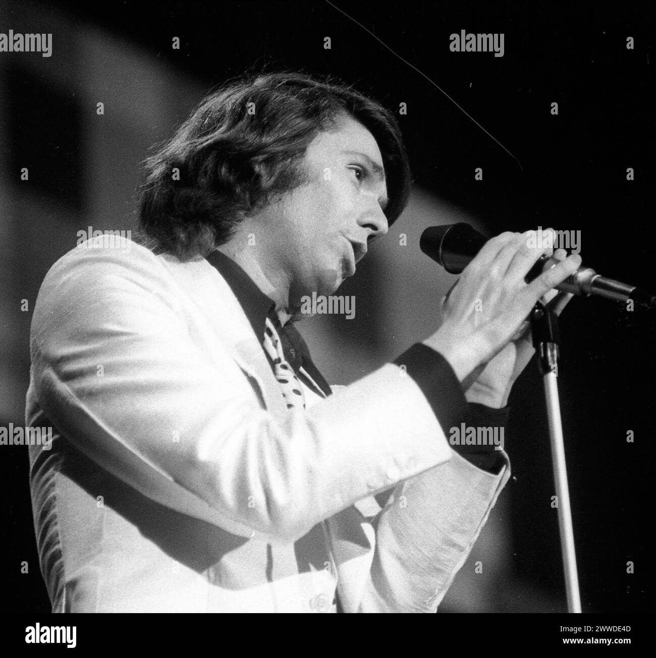 Spanish popular singer Raphael (born in 1943 as Miguel Rafael Martos ...