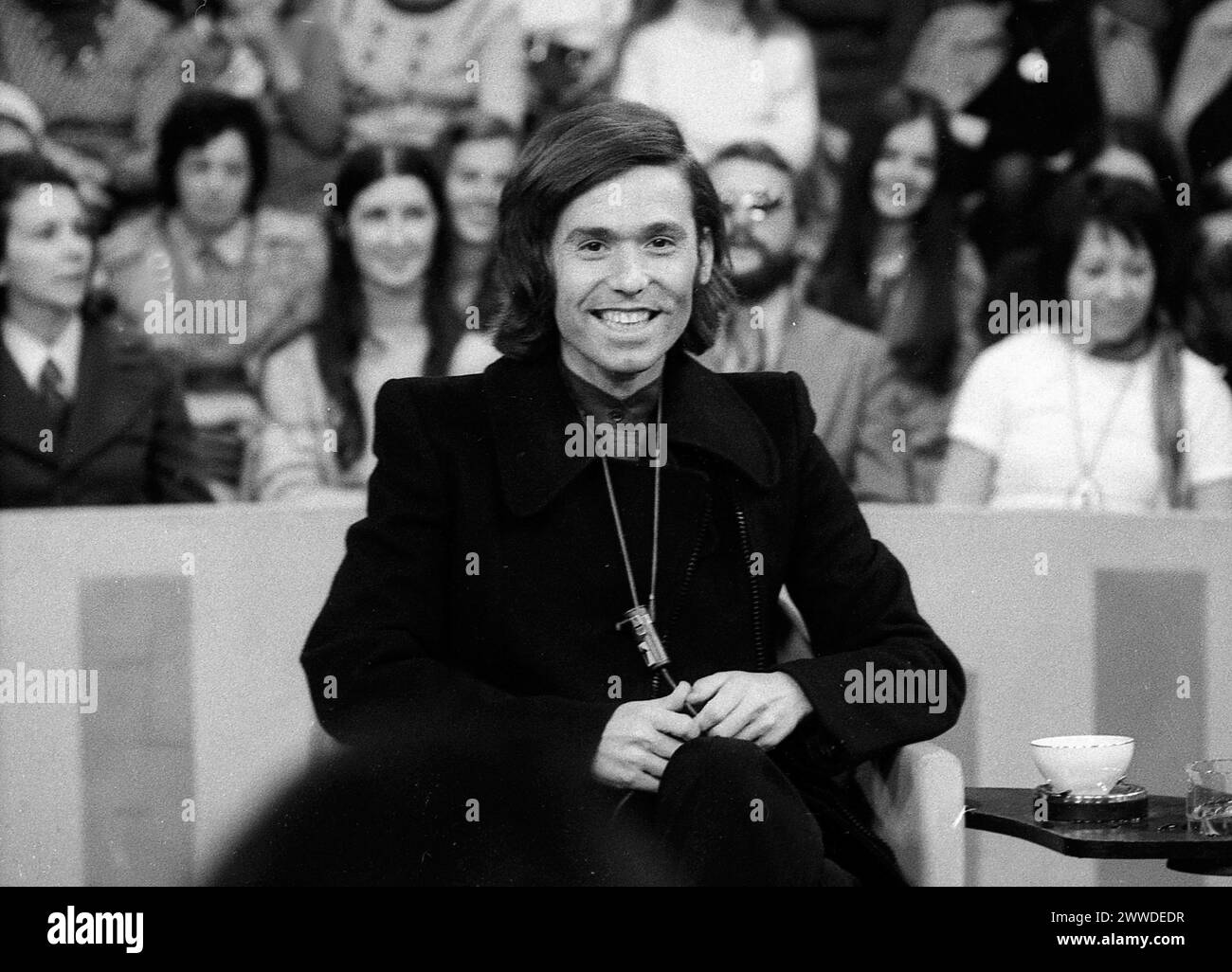 Spanish popular singer Raphael (born in 1943 as Miguel Rafael Martos ...