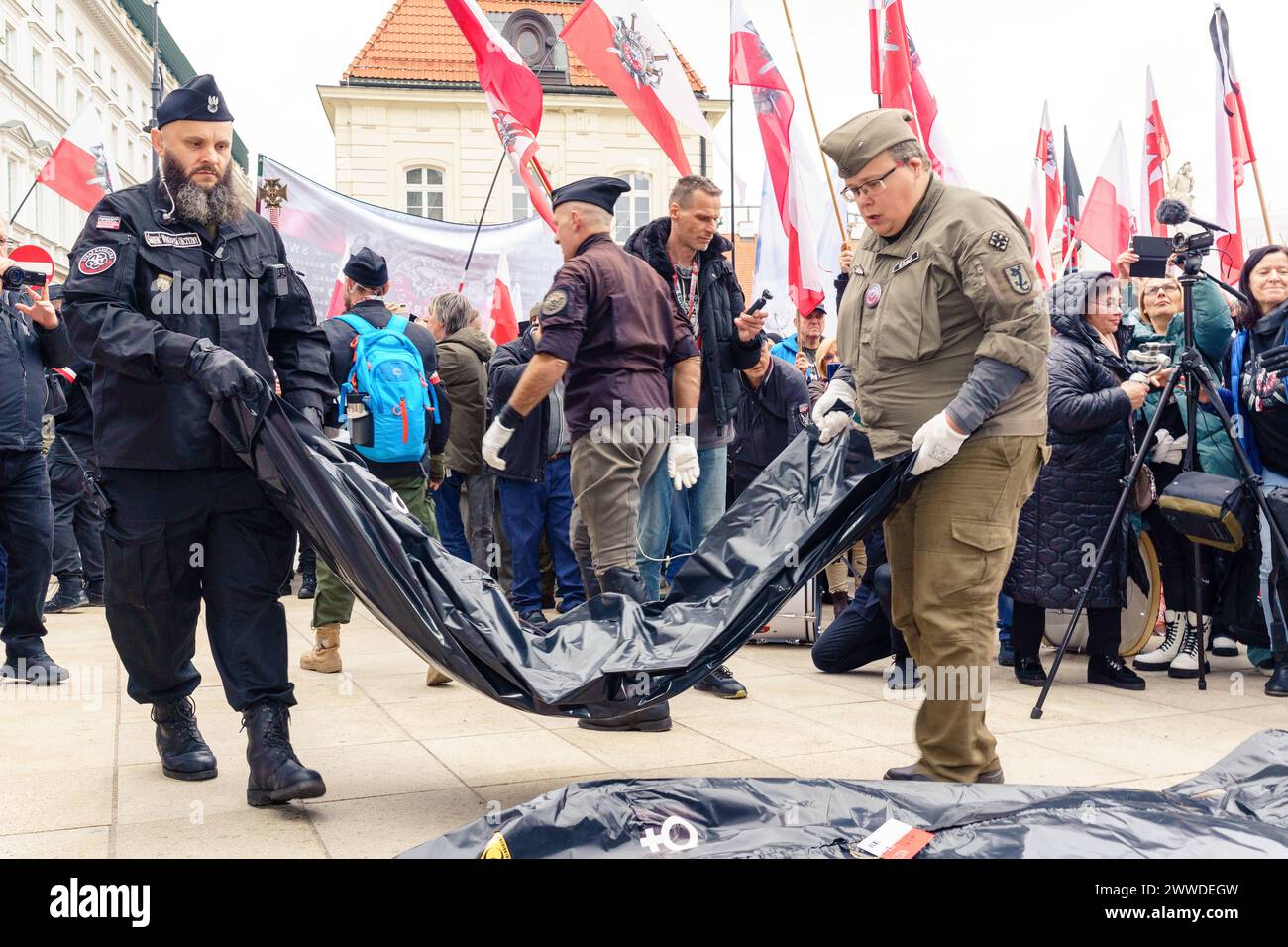 Extreme Nationalists and Fascists organized an anti-Ukrainian protest ...