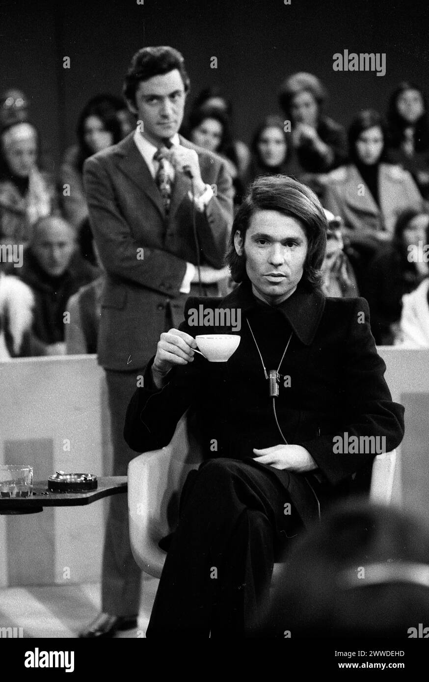 Spanish popular singer Raphael (born in 1943 as Miguel Rafael Martos ...