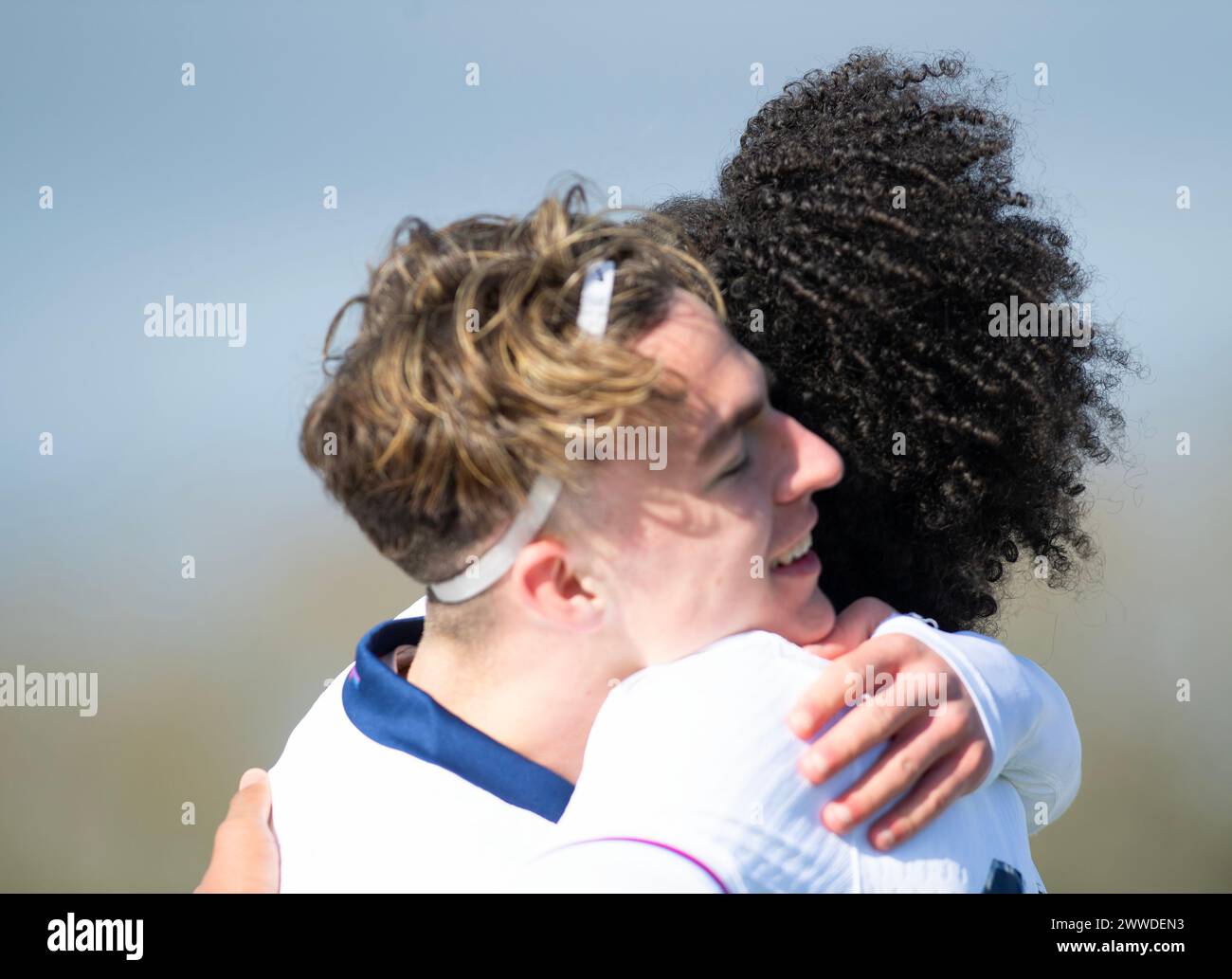 St Georges Park, UK. 23rd Mar, 2024. Baylee Dipepa (14) forward for ...