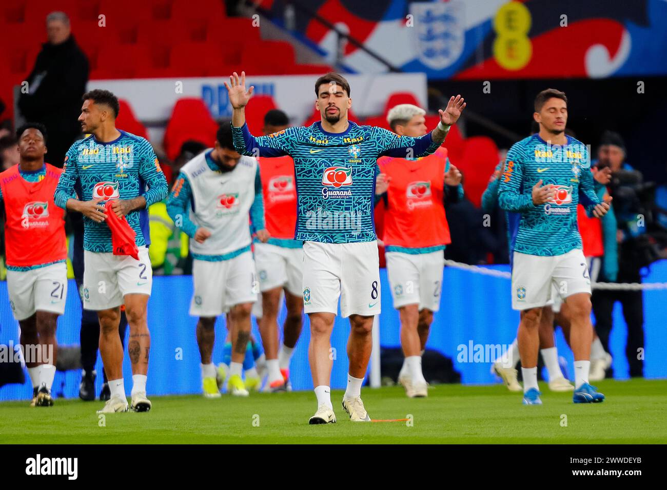 Wembley Stadium, London, UK. 23rd Mar, 2024. International Football ...