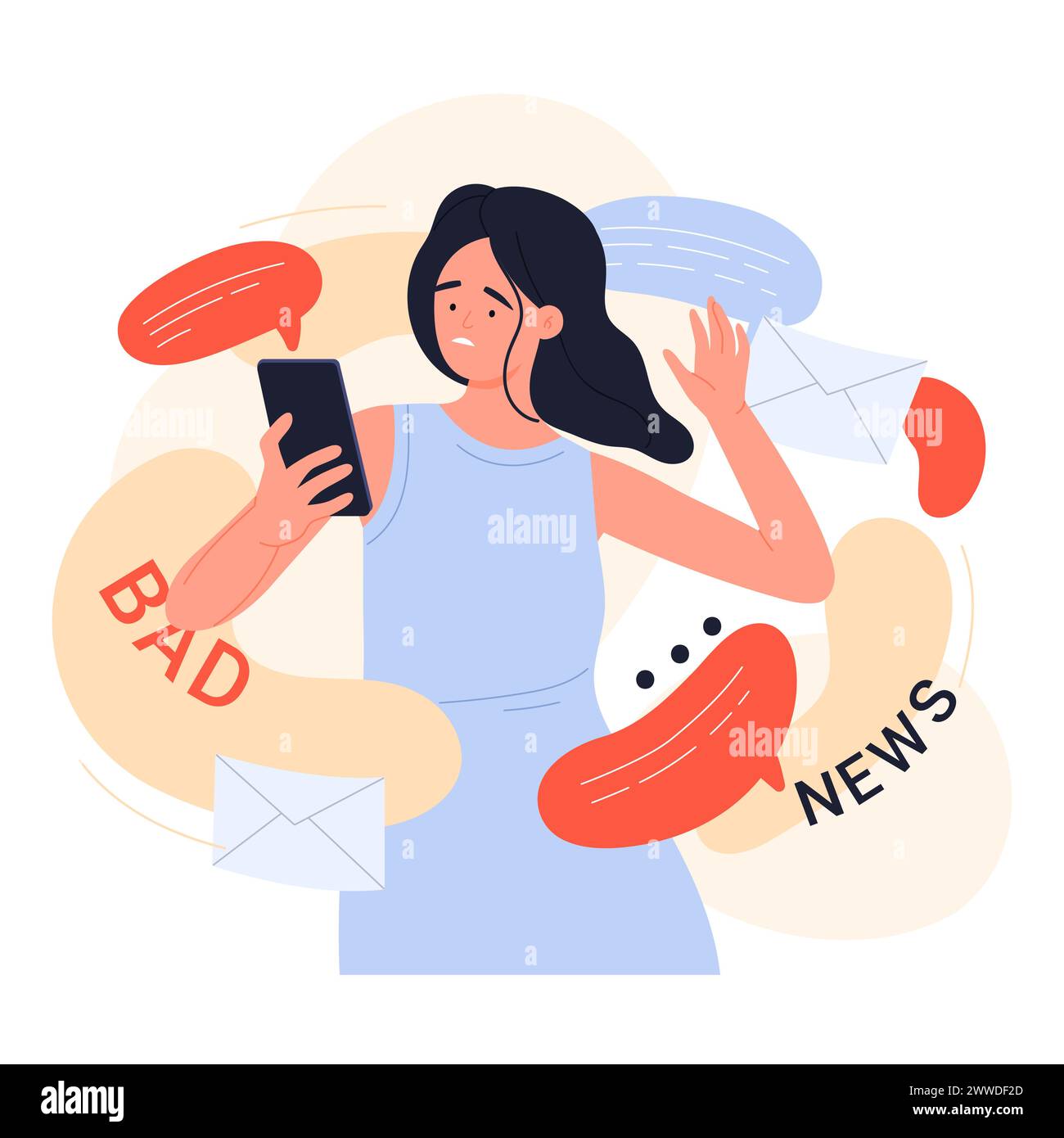 Telephone surfing Stock Vector Images - Alamy