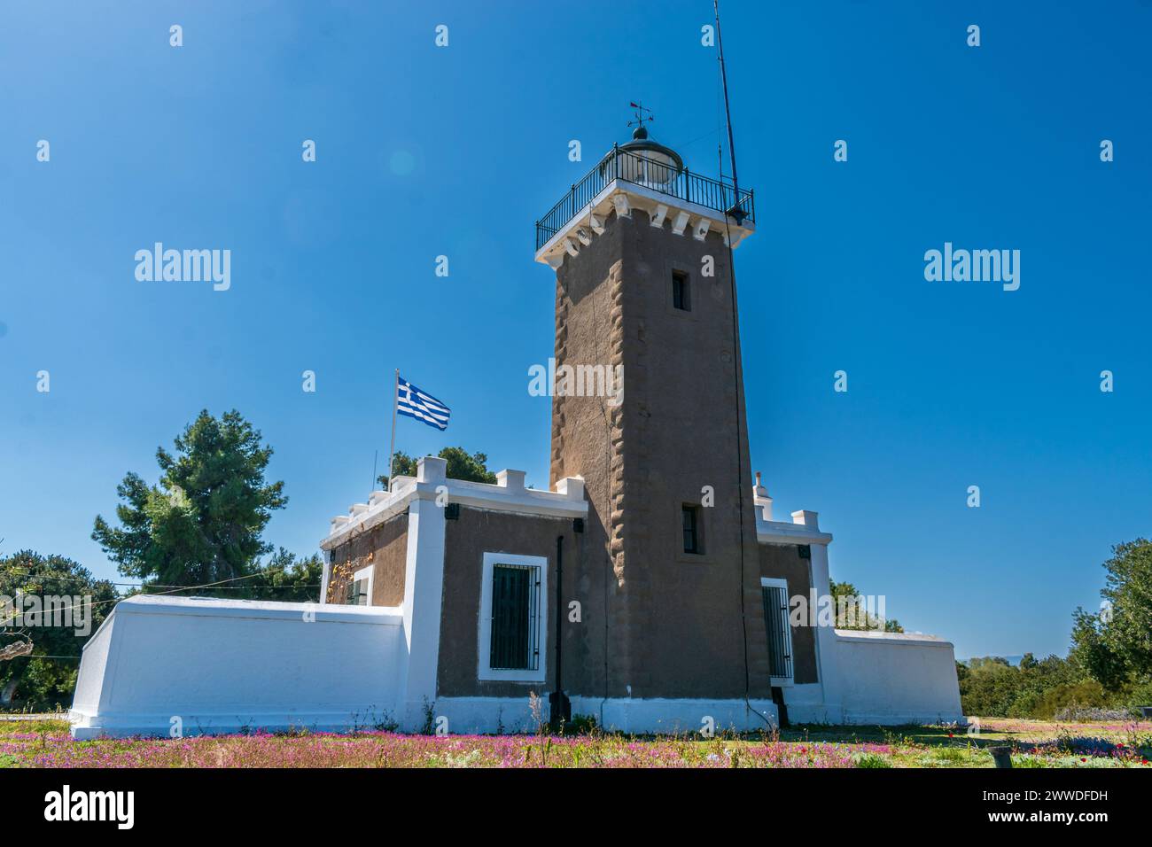 The old Lighthouse Stock Photo - Alamy