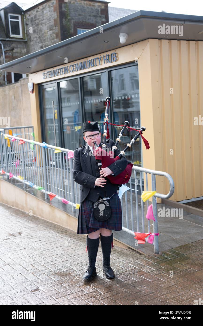 Stewarton, Scotland, UK. 23rd Mar, 2024. Stewarton Initiatives official ...